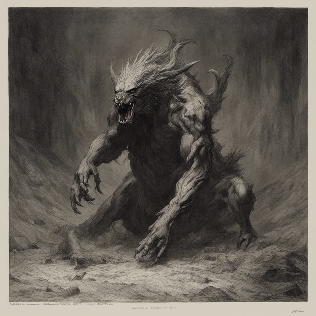 Beast of hell - AI Generated Artwork - NightCafe Creator