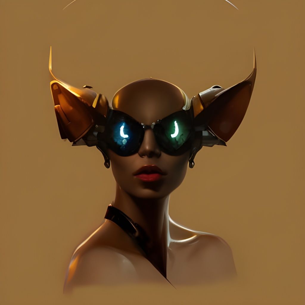 Cyborg Batgirl - AI Generated Artwork - NightCafe Creator