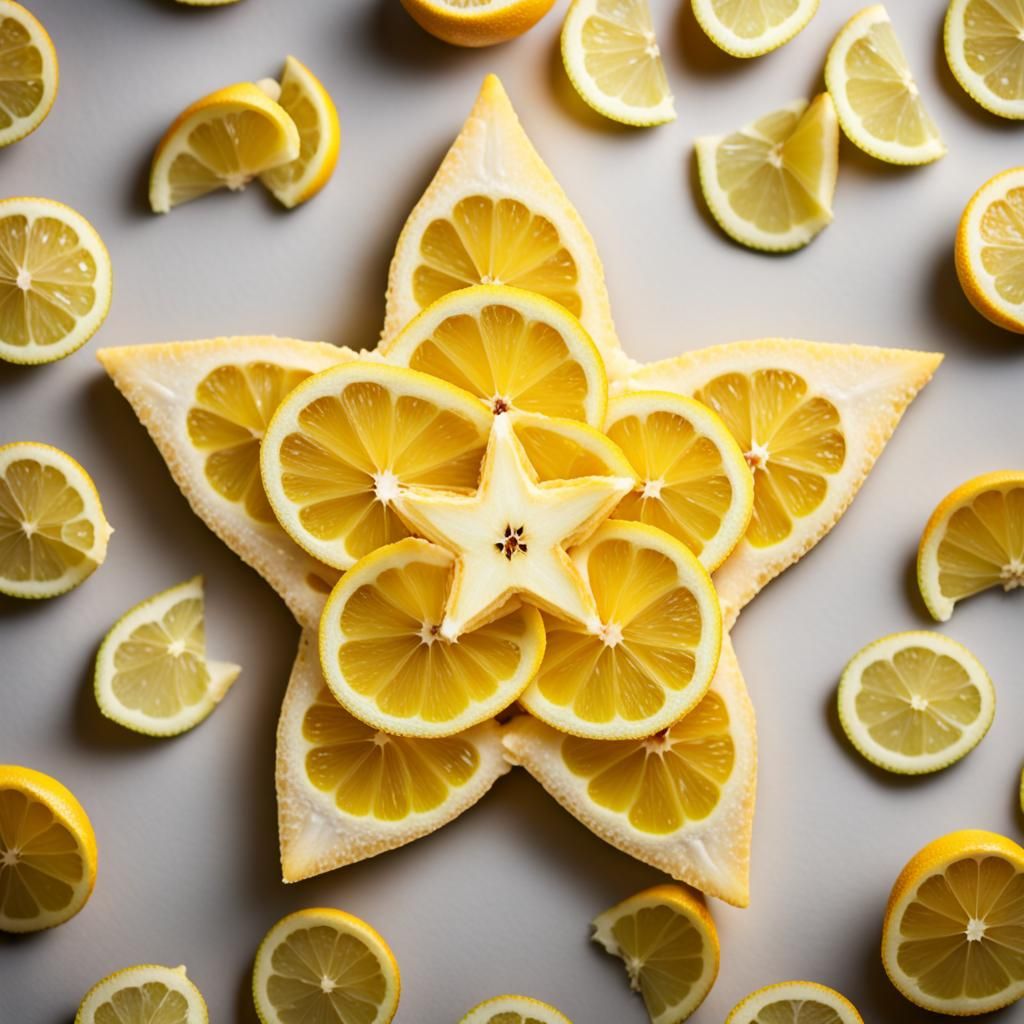 lemon star - AI Generated Artwork - NightCafe Creator