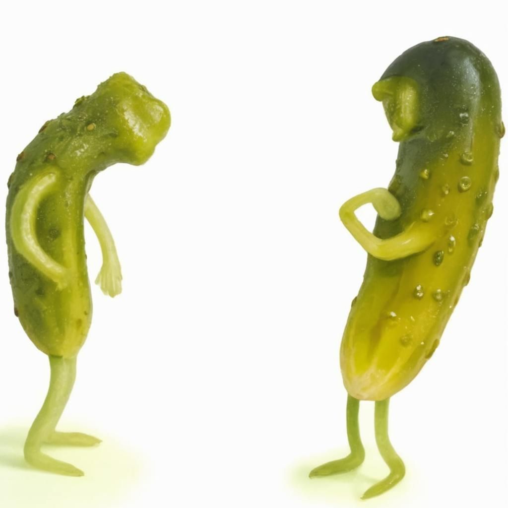 Alright, here's the scenario: Left pickle is a shy, teenaged, nerd ...
