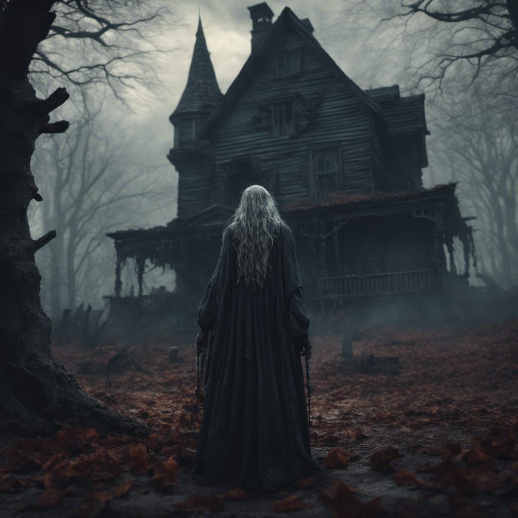 Hag and her house - AI Generated Artwork - NightCafe Creator
