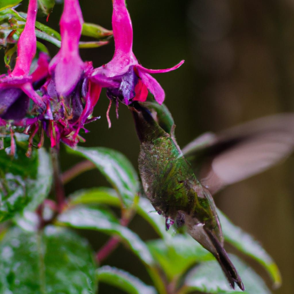 Hummingbird - AI Generated Artwork - NightCafe Creator