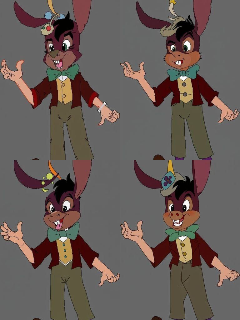 Disney Concept Art in Vibrant Digital Style - AI Art