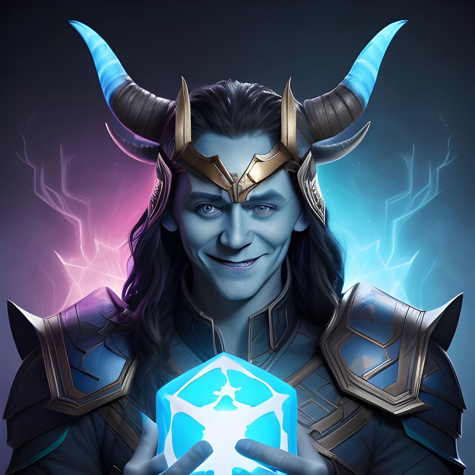 Tesseract Loki - AI Generated Artwork - NightCafe Creator