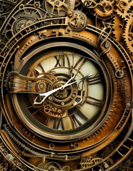 The time machine pt 3 - AI Generated Artwork - NightCafe Creator