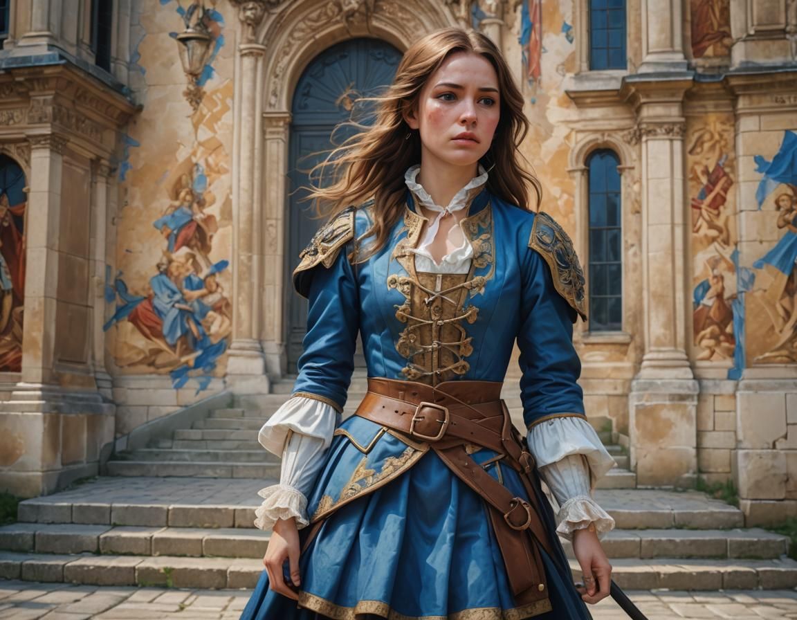 Musketeer in Versailles 2 - AI Generated Artwork - NightCafe Creator