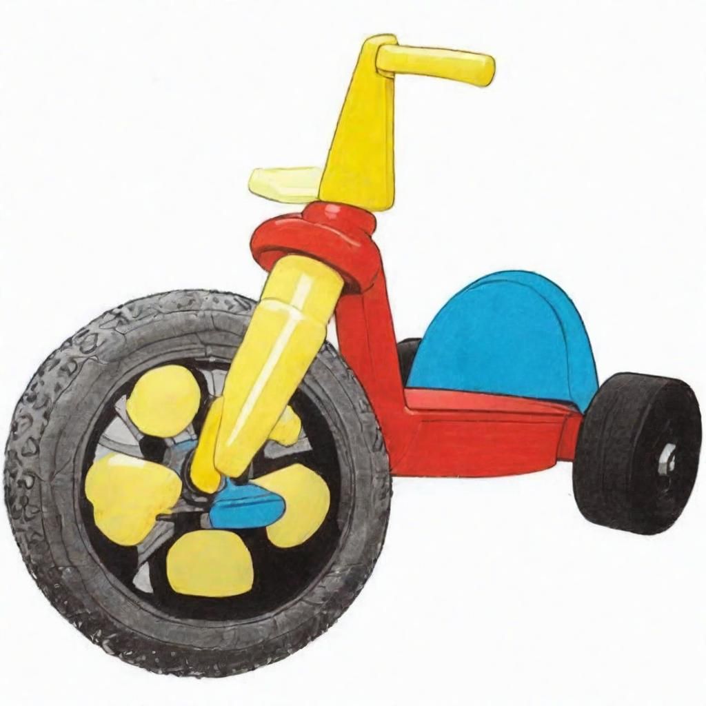 A big wheel - Color - AI Generated Artwork - NightCafe Creator