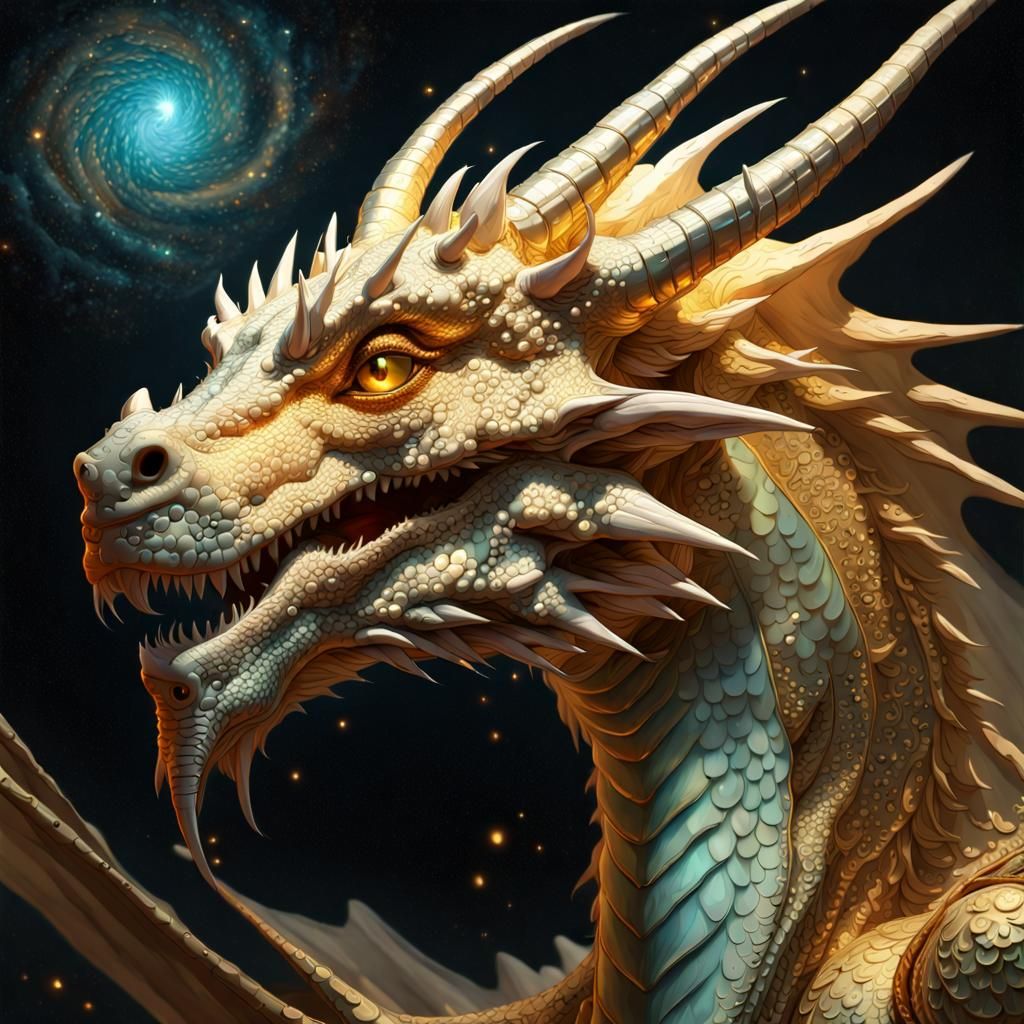 Aether Dragon - AI Generated Artwork - NightCafe Creator