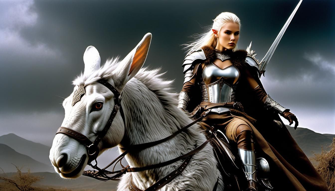 Mythical Realms, princess elf - AI Generated Artwork - NightCafe Creator