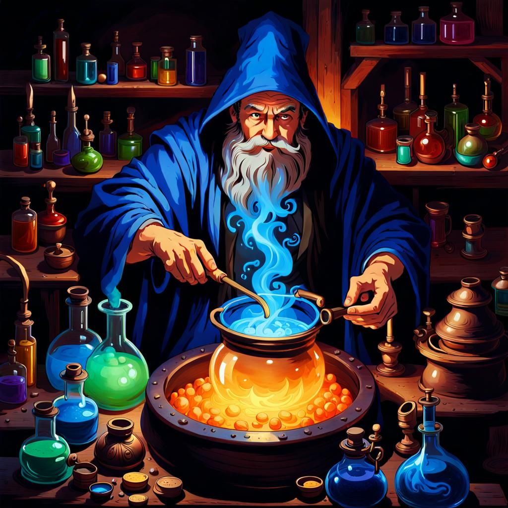 Alchemy - AI Generated Artwork - NightCafe Creator