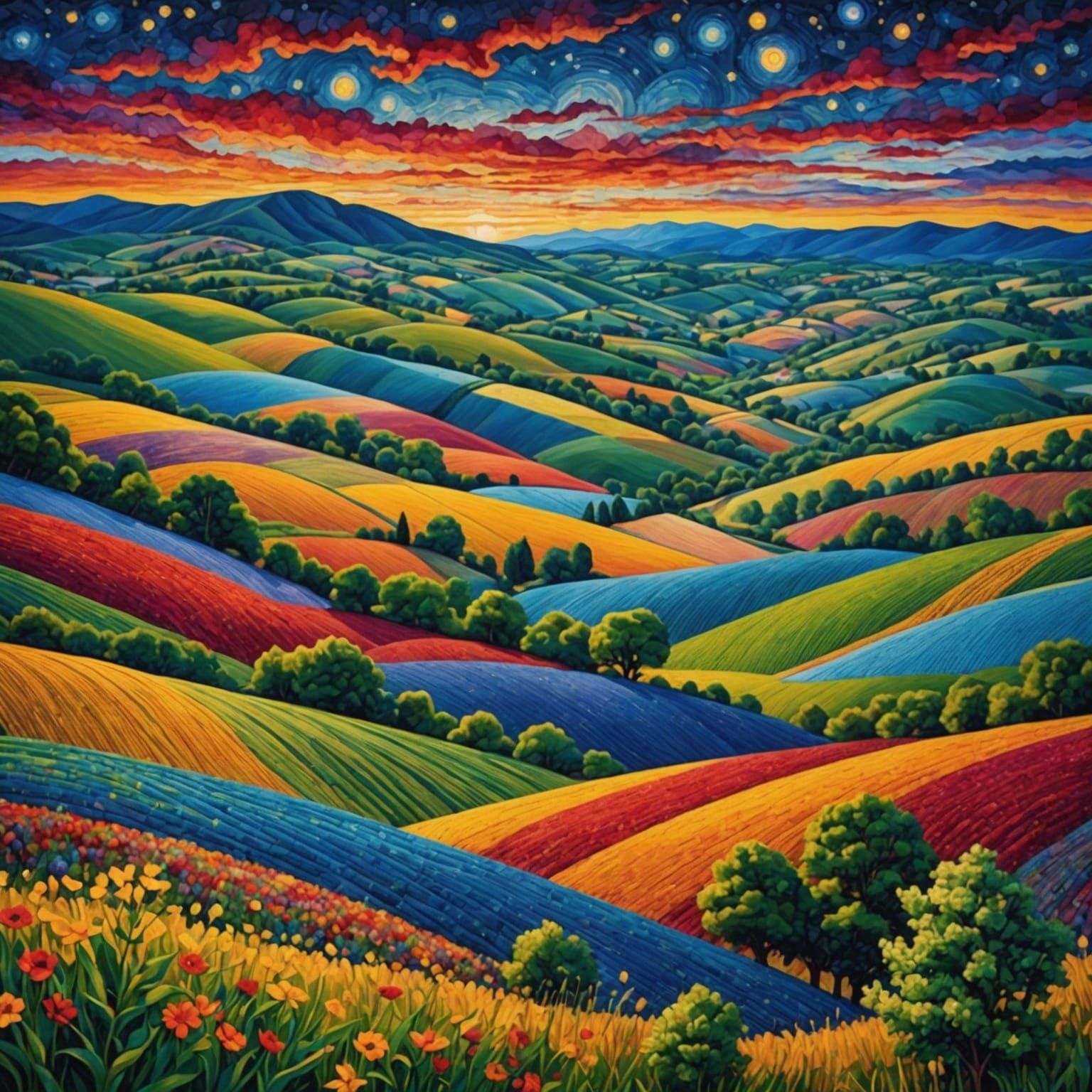 Tissue Landscape 05 - AI Generated Artwork - NightCafe Creator