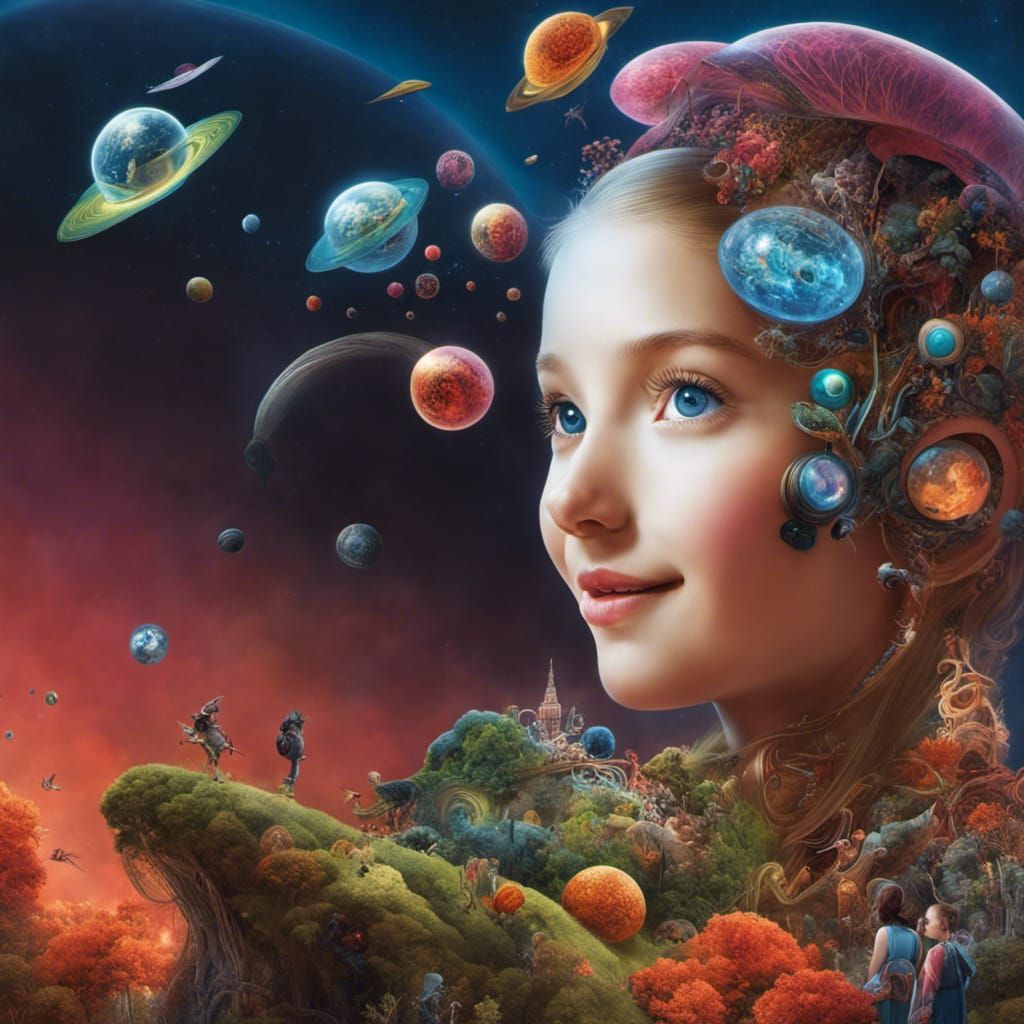 Imagine it, dream it ~ become it - AI Generated Artwork - NightCafe Creator