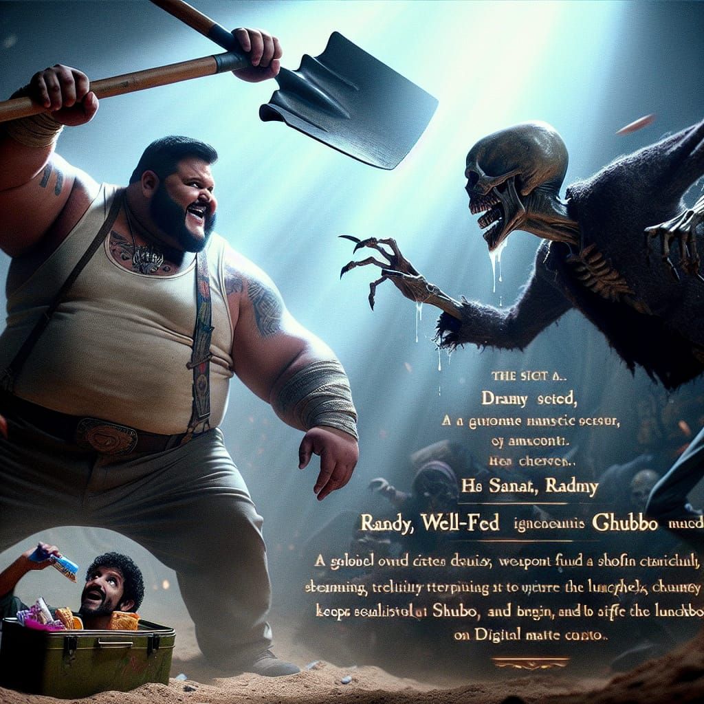 Fat Man Protects His Lunchbox From The Ghoul but Lil Pancho Steals His ...