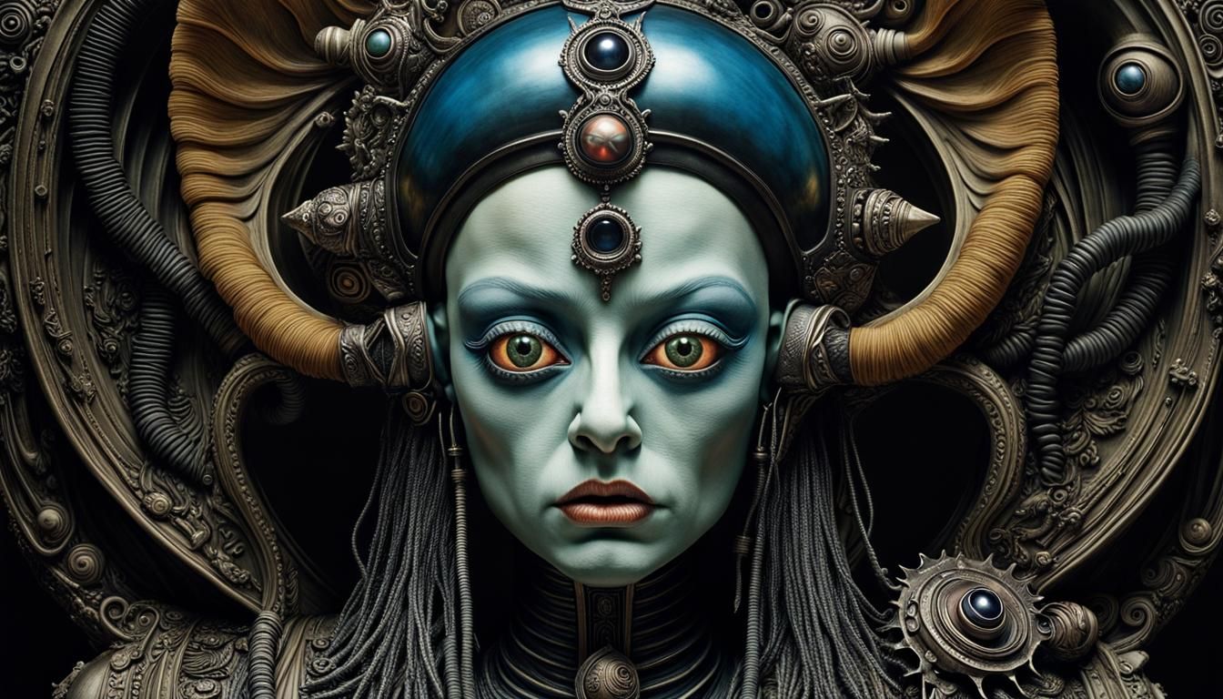 PORTRAIT OF EVIL 2 - AI Generated Artwork - NightCafe Creator