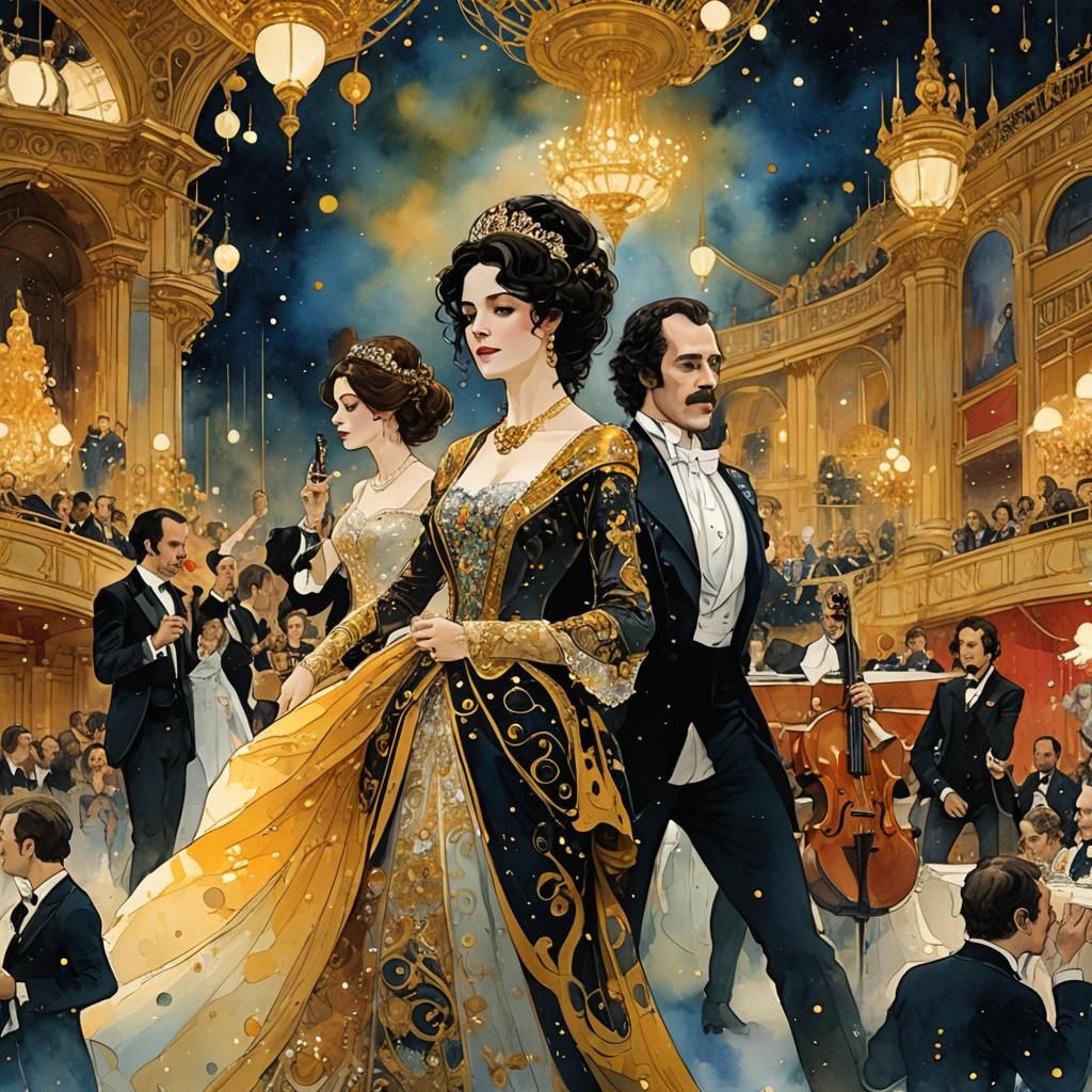 "A night at the Opera" - AI Generated Artwork - NightCafe Creator