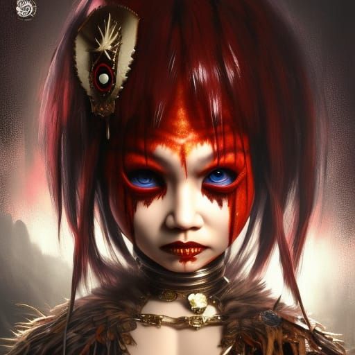 Evil Doll - AI Generated Artwork - NightCafe Creator