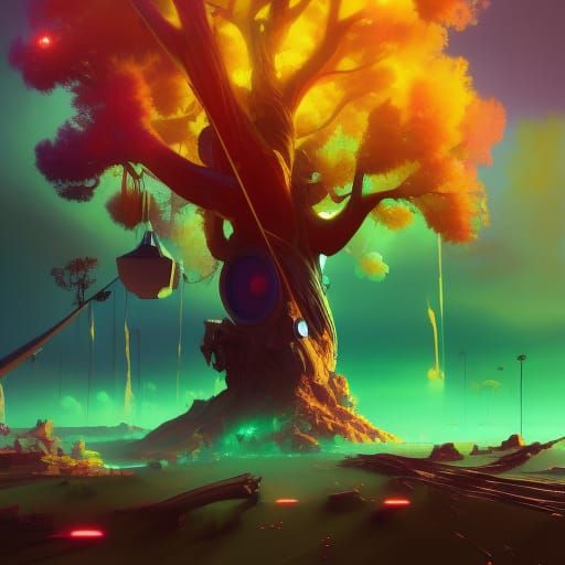 Tree of Toby Carson, @Tubby 2 - AI Generated Artwork - NightCafe Creator