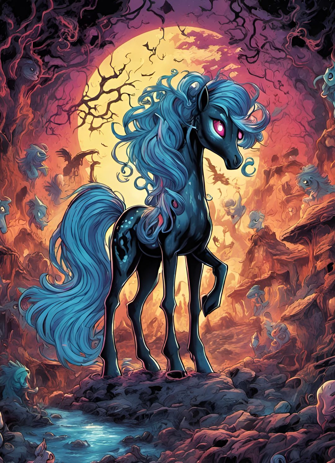 Create Your My Little Pony Characters With AI - NightCafe