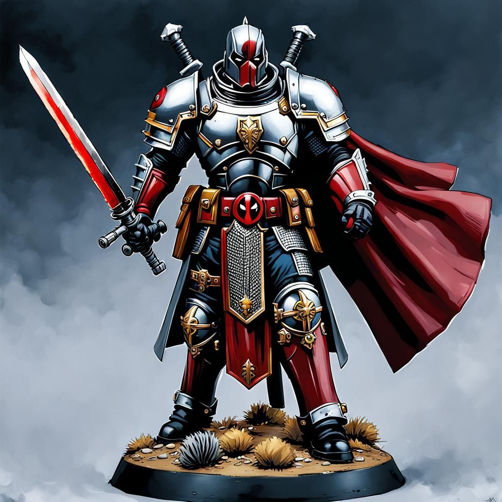 Grey Knight Castellan Crowe as Deadpool
