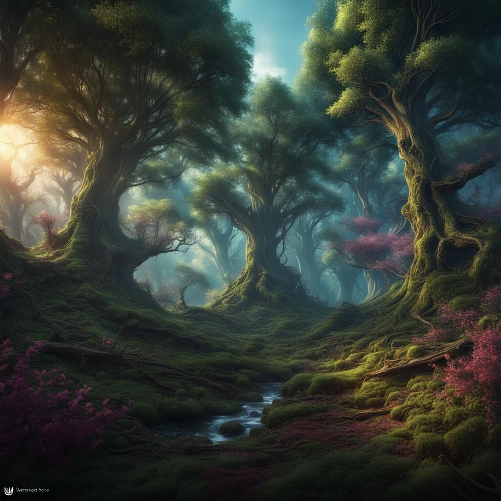 Forest of Dreams - AI Generated Artwork - NightCafe Creator
