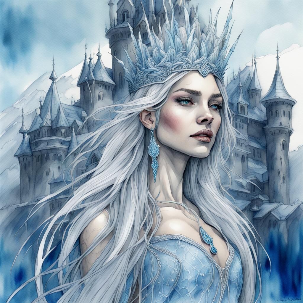 icequeen 1 - AI Generated Artwork - NightCafe Creator
