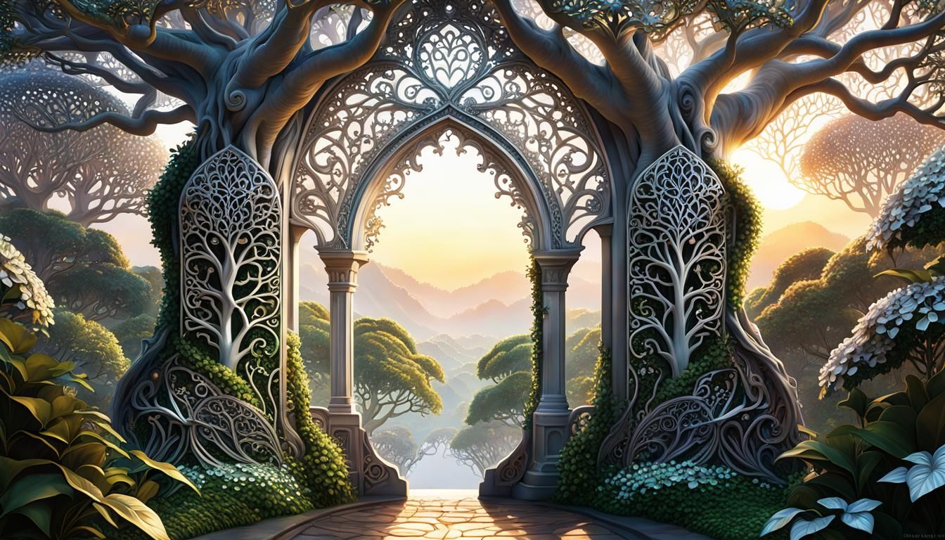 Elven Kingdom - AI Generated Artwork - NightCafe Creator