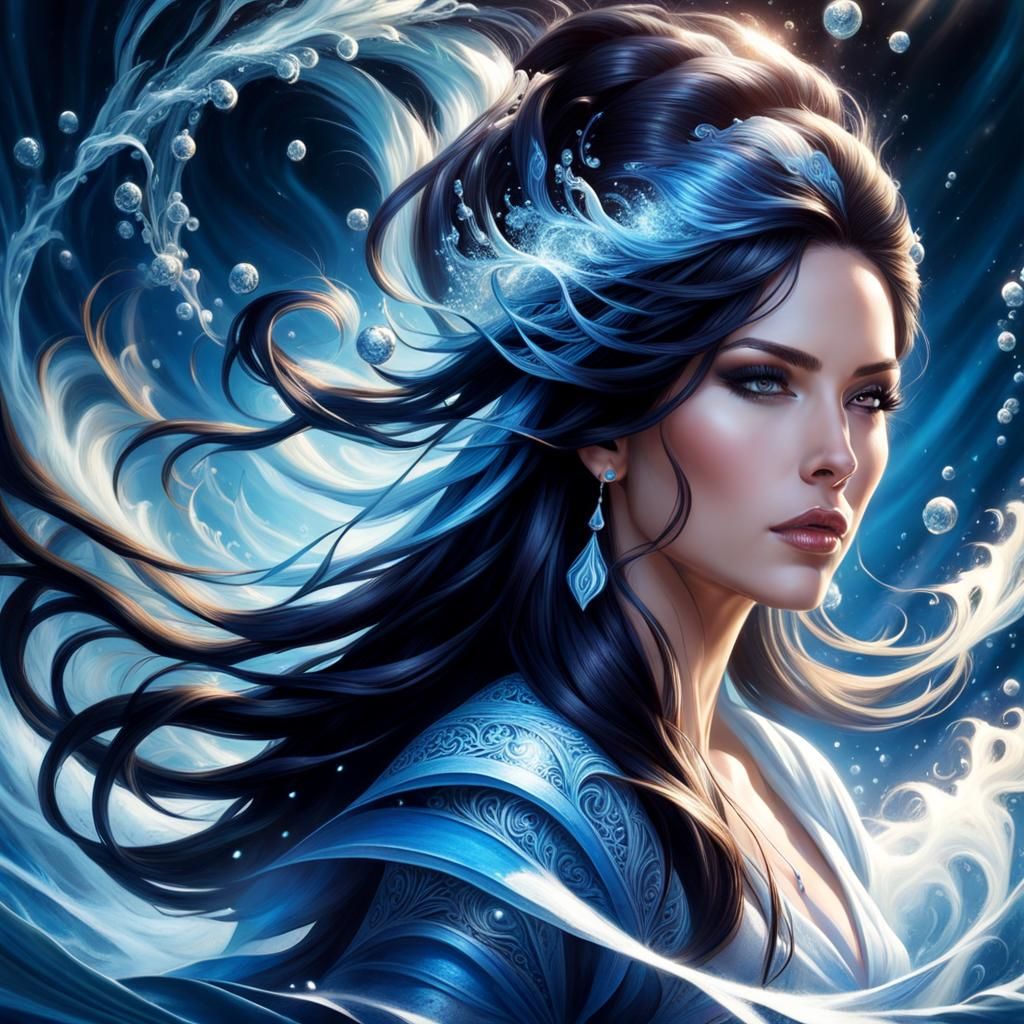 Water Queen 3 - AI Generated Artwork - NightCafe Creator
