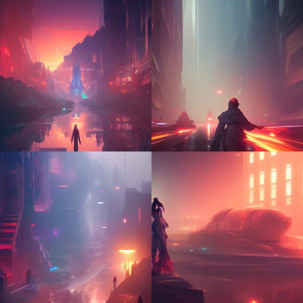 The year 2050 future vision - AI Generated Artwork - NightCafe Creator