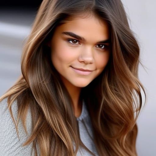 Cute Girl - AI Generated Artwork - NightCafe Creator