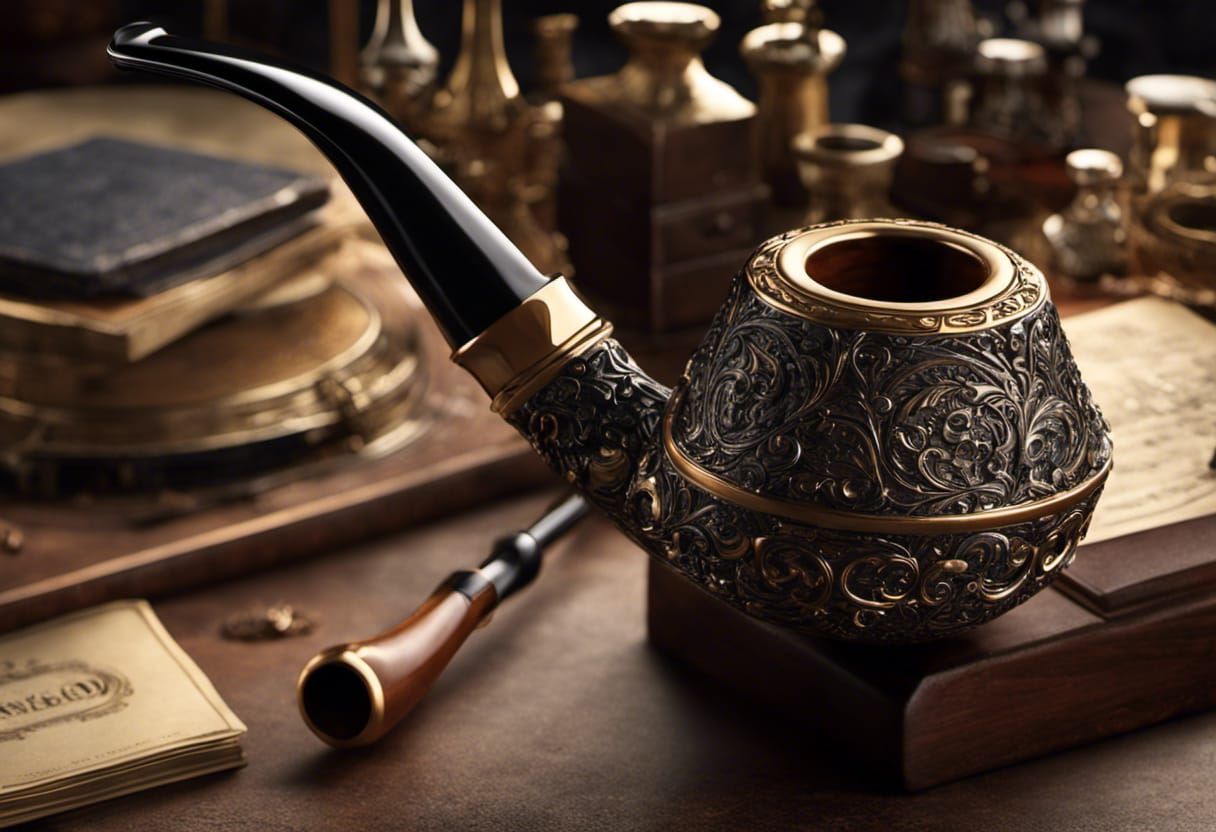 Sherlock Holmes smoking pipe - AI Generated Artwork - NightCafe Creator