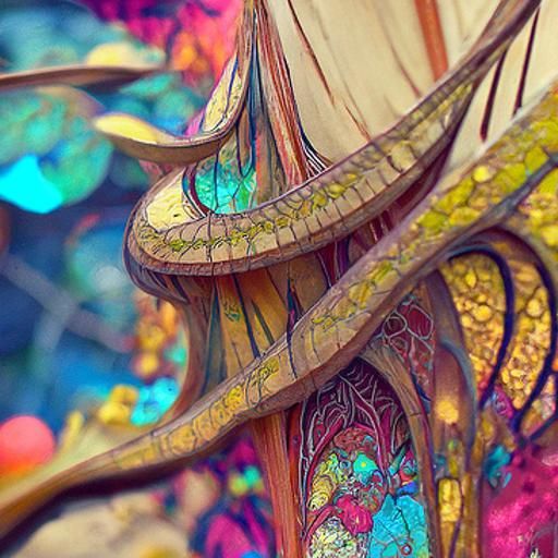 Futuristic Maximalist Moebius Dream watercolor Psychedelic - AI ...
