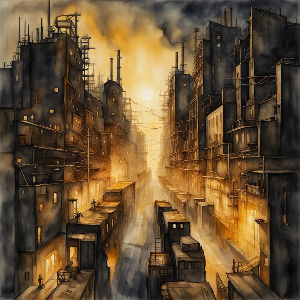Industrial Revolution, 19th century - AI Generated Artwork - NightCafe ...