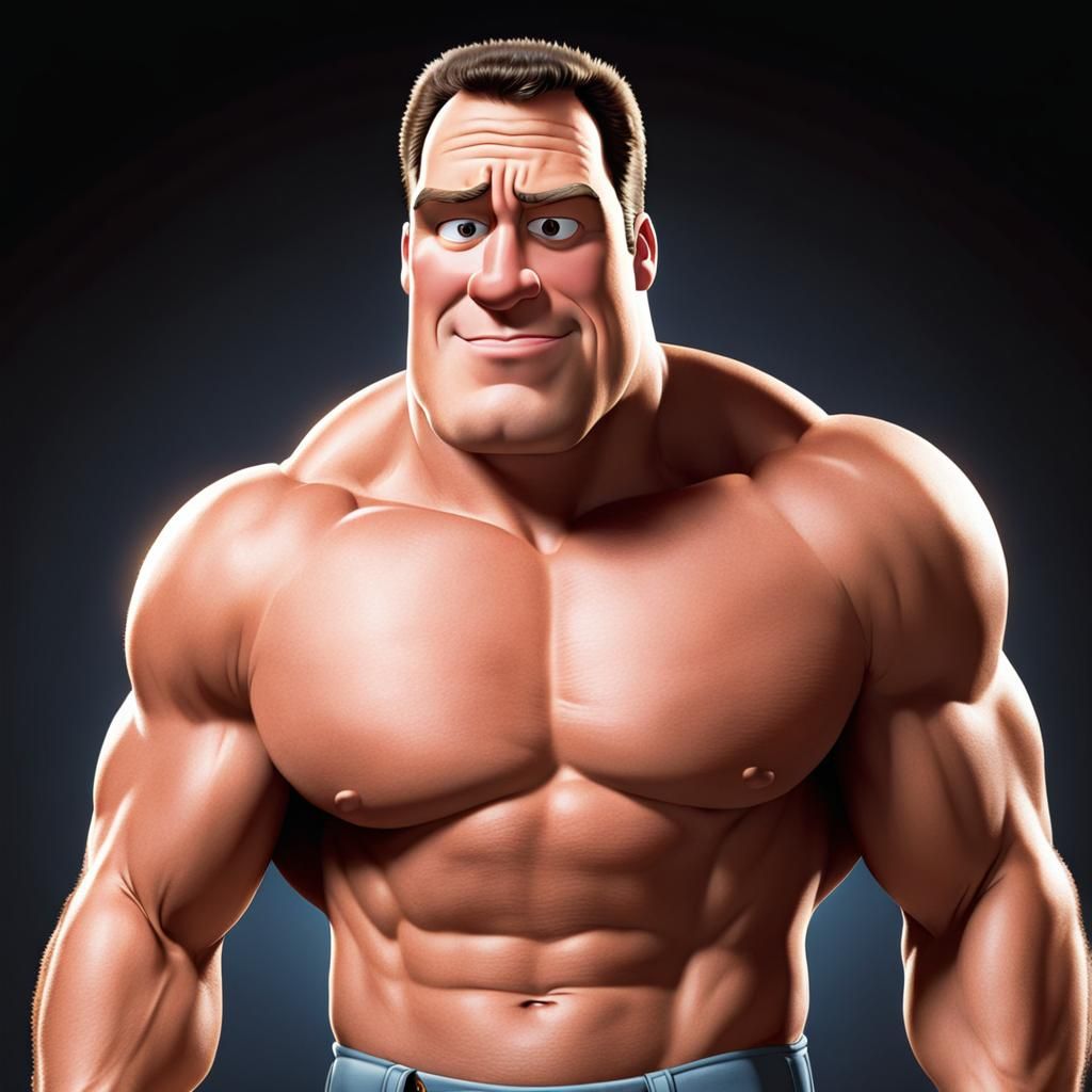 Young Buff Peter Fisher - AI Generated Artwork - NightCafe Creator
