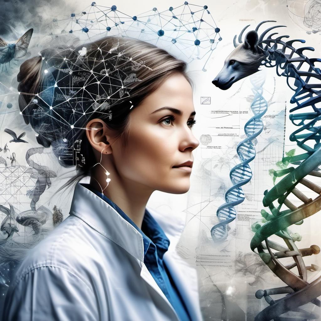 genetic research - AI Generated Artwork - NightCafe Creator