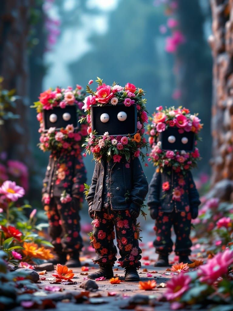 Euphemystic Chiral Pessimystic Grumpy Stick-Figure Guys