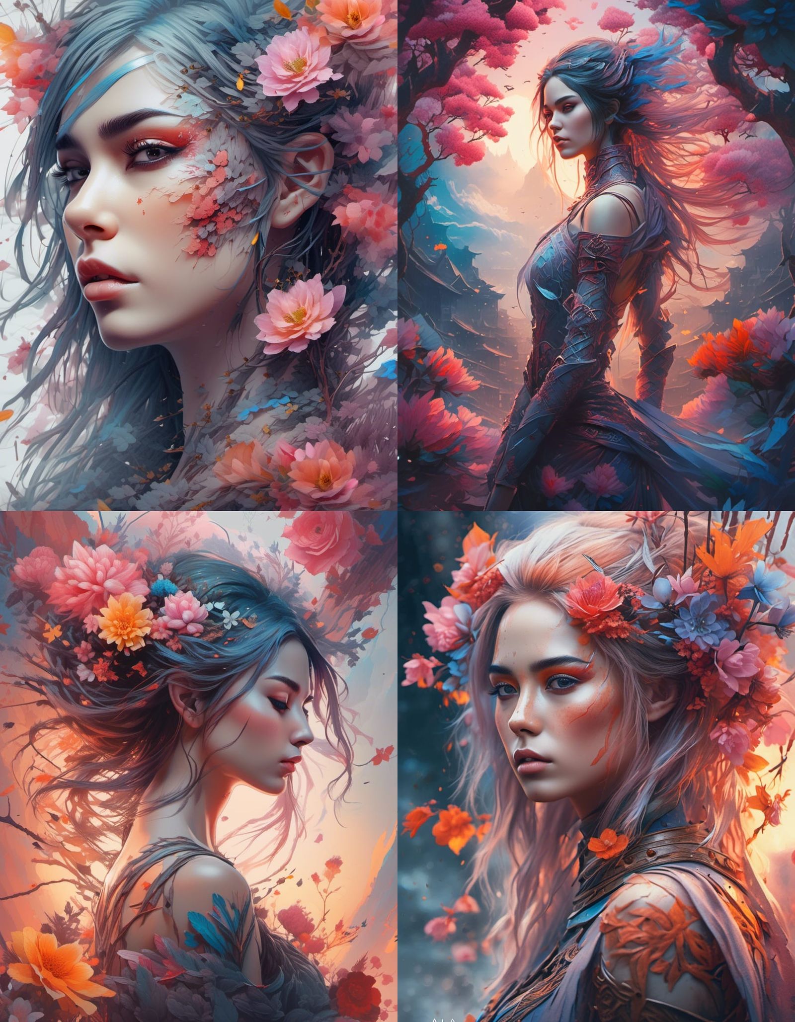 Fantasy portrait - AI Generated Artwork - NightCafe Creator