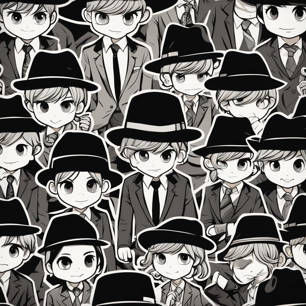 Chibi-detective - AI Generated Artwork - NightCafe Creator