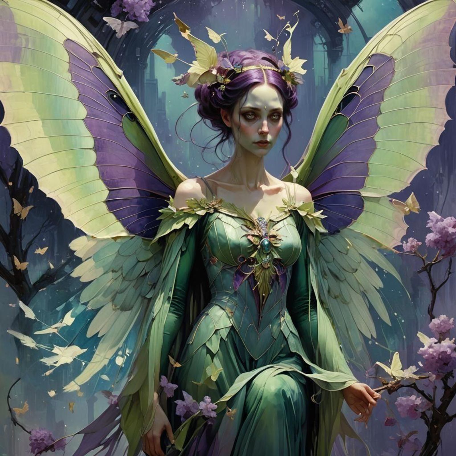 Beautiful angel shapeshifter - AI Generated Artwork - NightCafe Creator