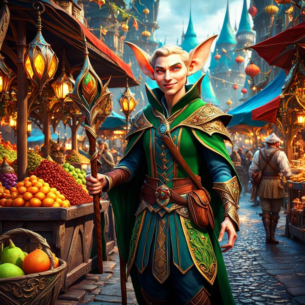 Elf Portraits - AI Generated Artwork - NightCafe Creator