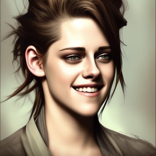 Kristen Stewart Ai Generated Artwork Nightcafe Creator