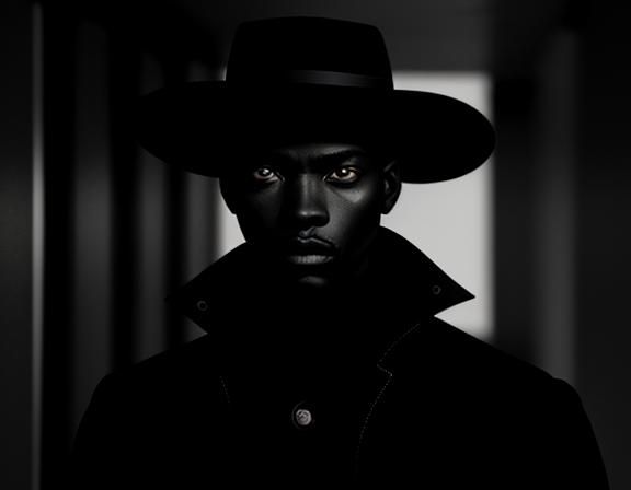 Mysterious African-American Spy Caught in Stealthy... - AI Art