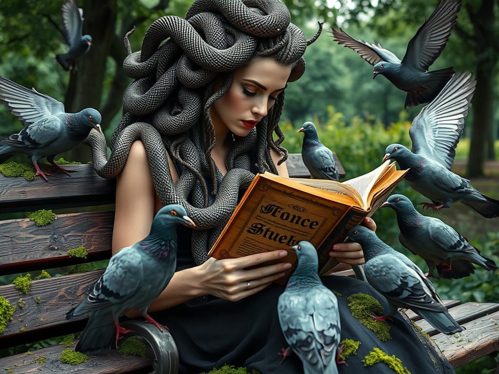 Medusa The Bookworm - Medusa The Bookworm