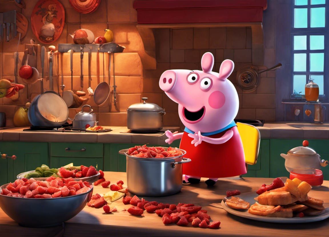 Chef Peppa - AI Generated Artwork - NightCafe Creator