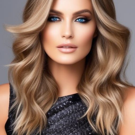 Beautiful Blond Portrait #1 - AI Generated Artwork - NightCafe Creator