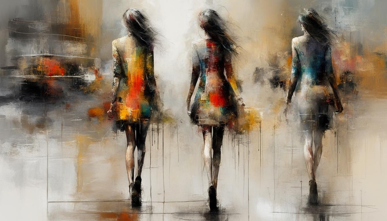 Abstract Models - AI Generated Artwork - NightCafe Creator