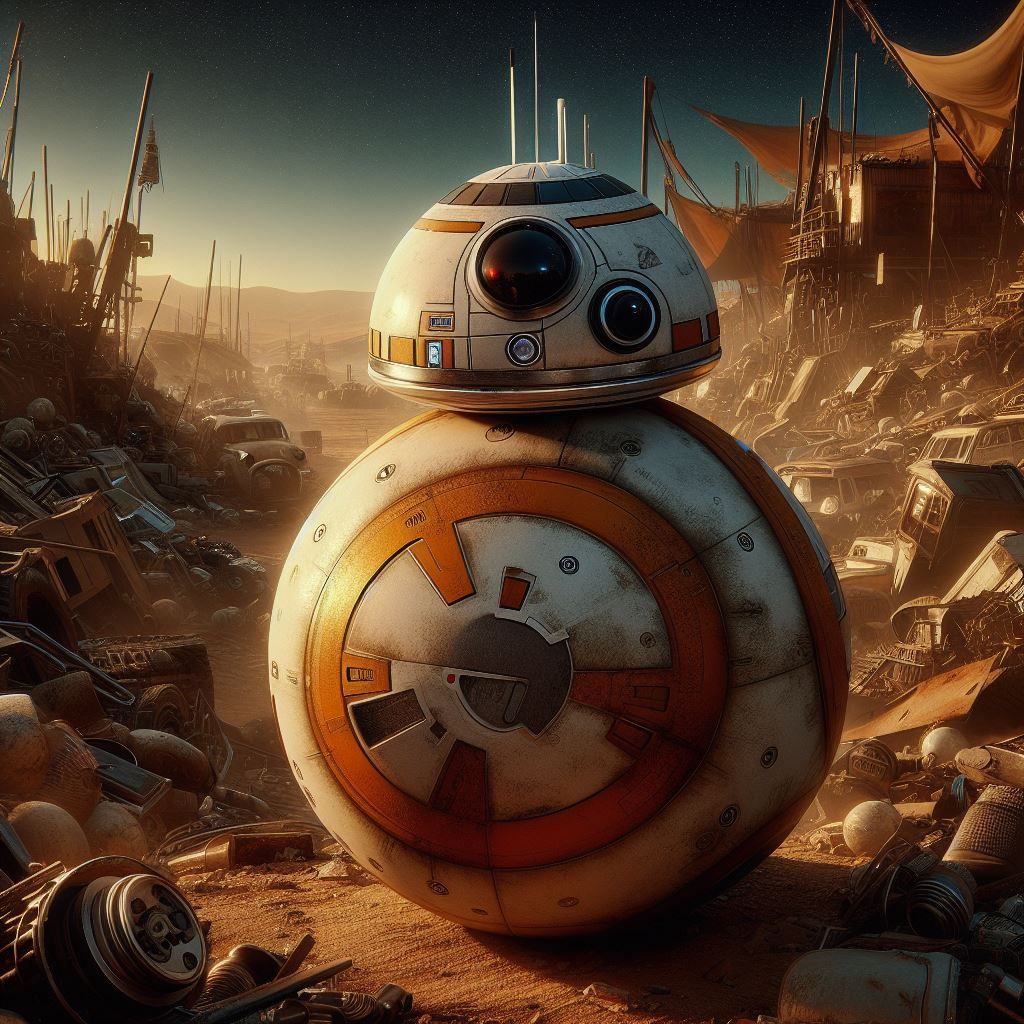 "BB8" - AI Generated Artwork - NightCafe Creator