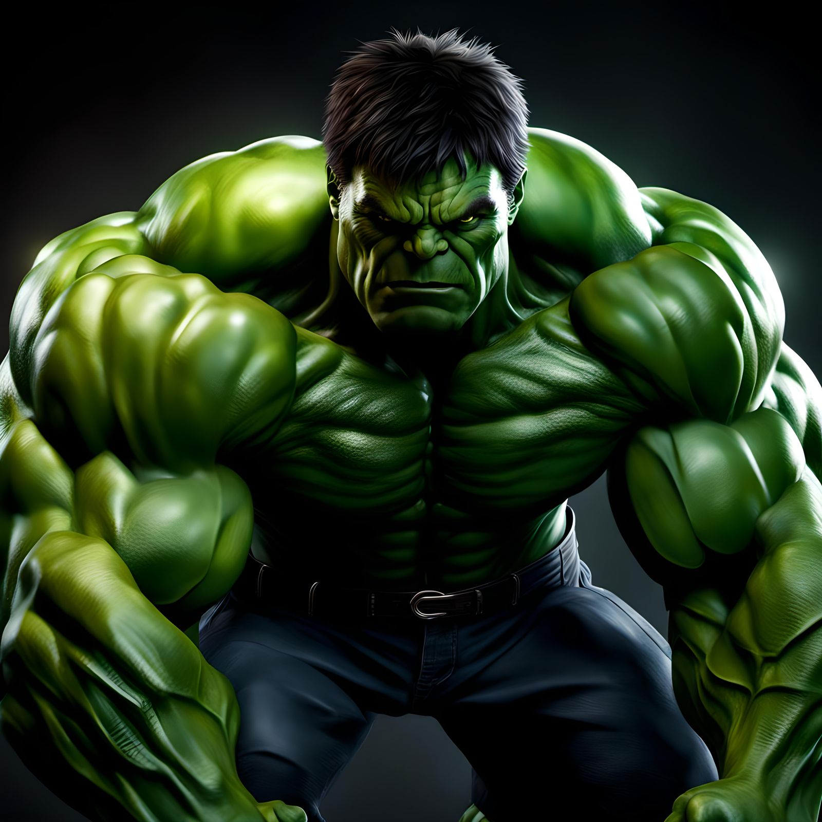The Incredible Hulk - AI Generated Artwork - NightCafe Creator