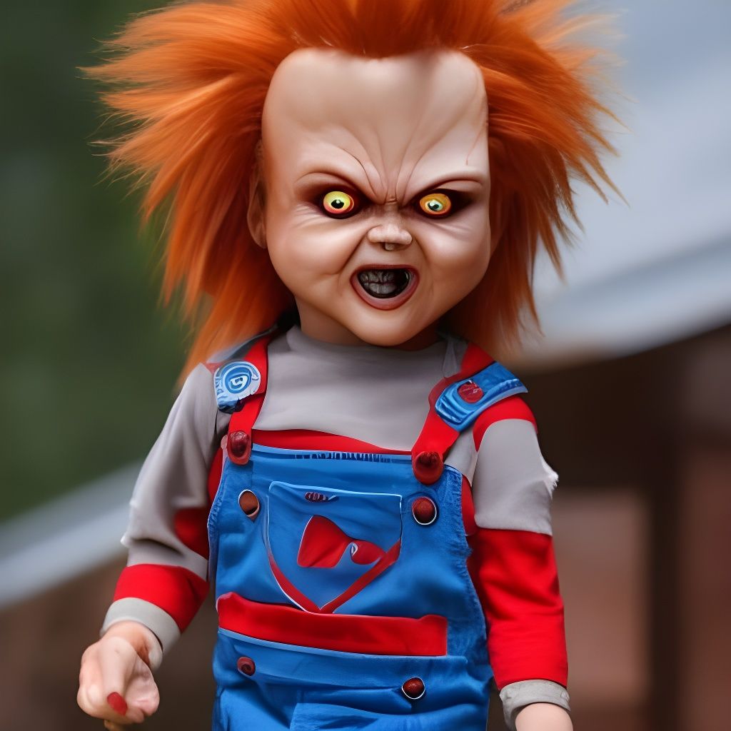 Chucky Doll - AI Generated Artwork - NightCafe Creator