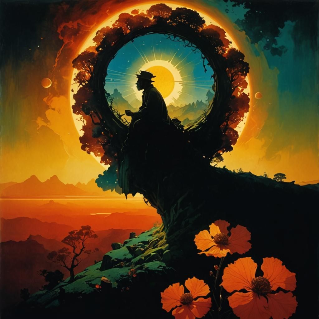 Internal Peace - AI Generated Artwork - NightCafe Creator