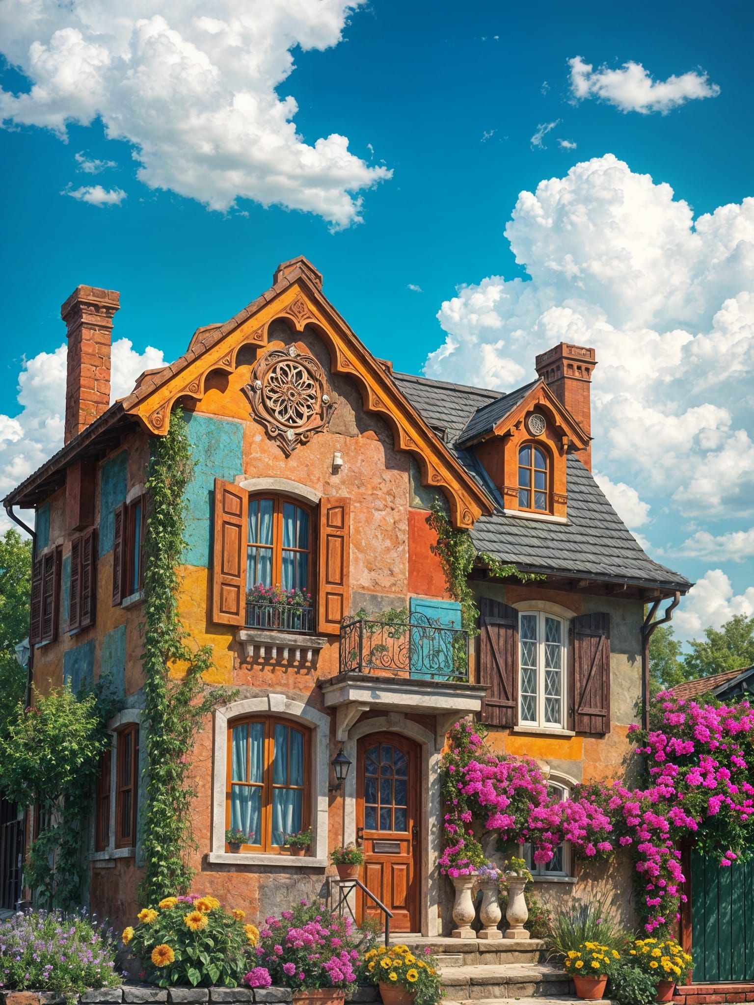 Home - A Vibrant Colorful Dream Home